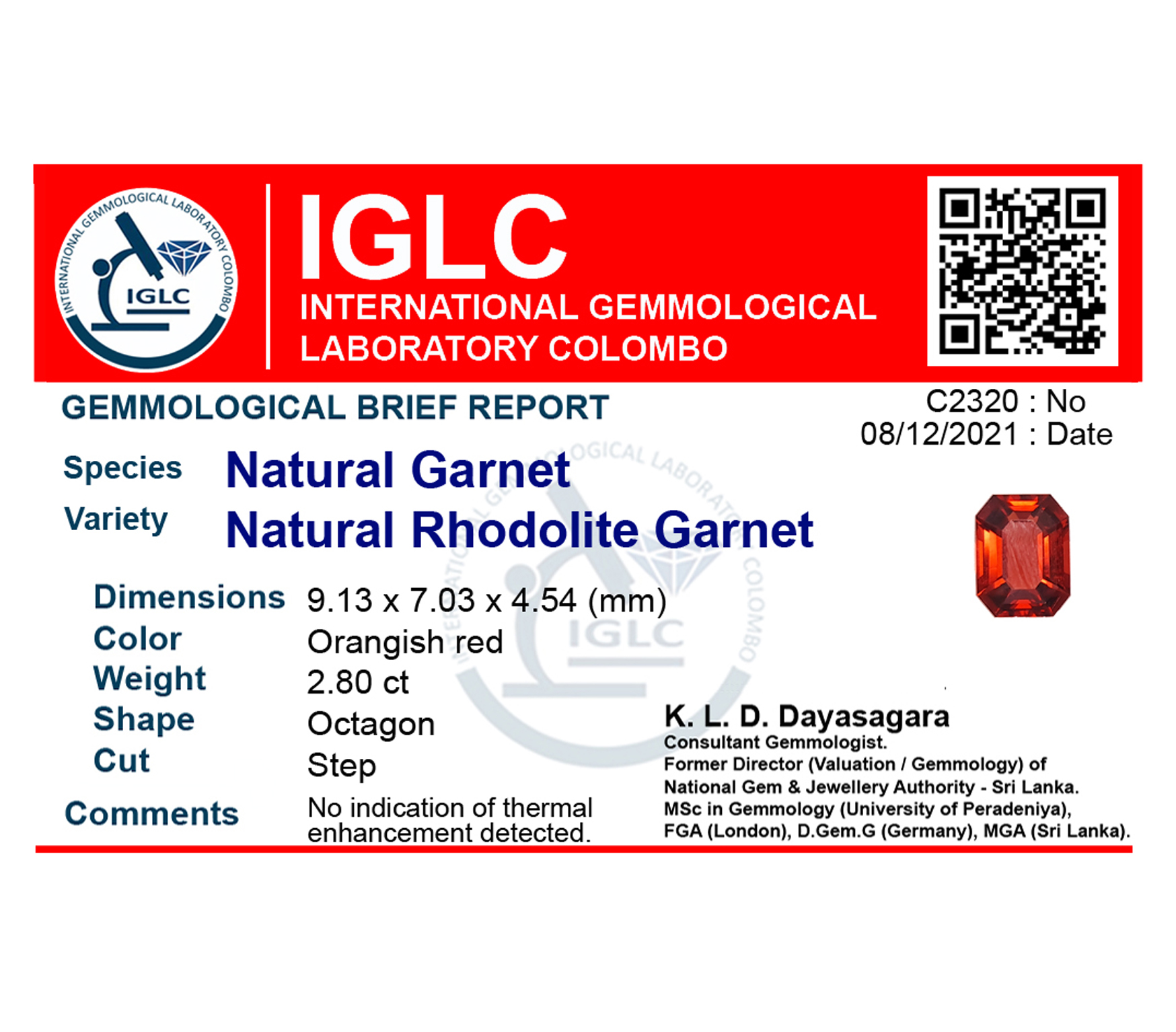 Certificate Verification | IGLC